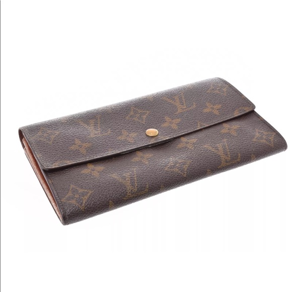 Louis Vuitton | Bags | Louis Vuitton Monogram Sarah Long Wallet | Poshmark